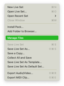 Permanently Delete Unused Files in Ableton - Heretical Audio